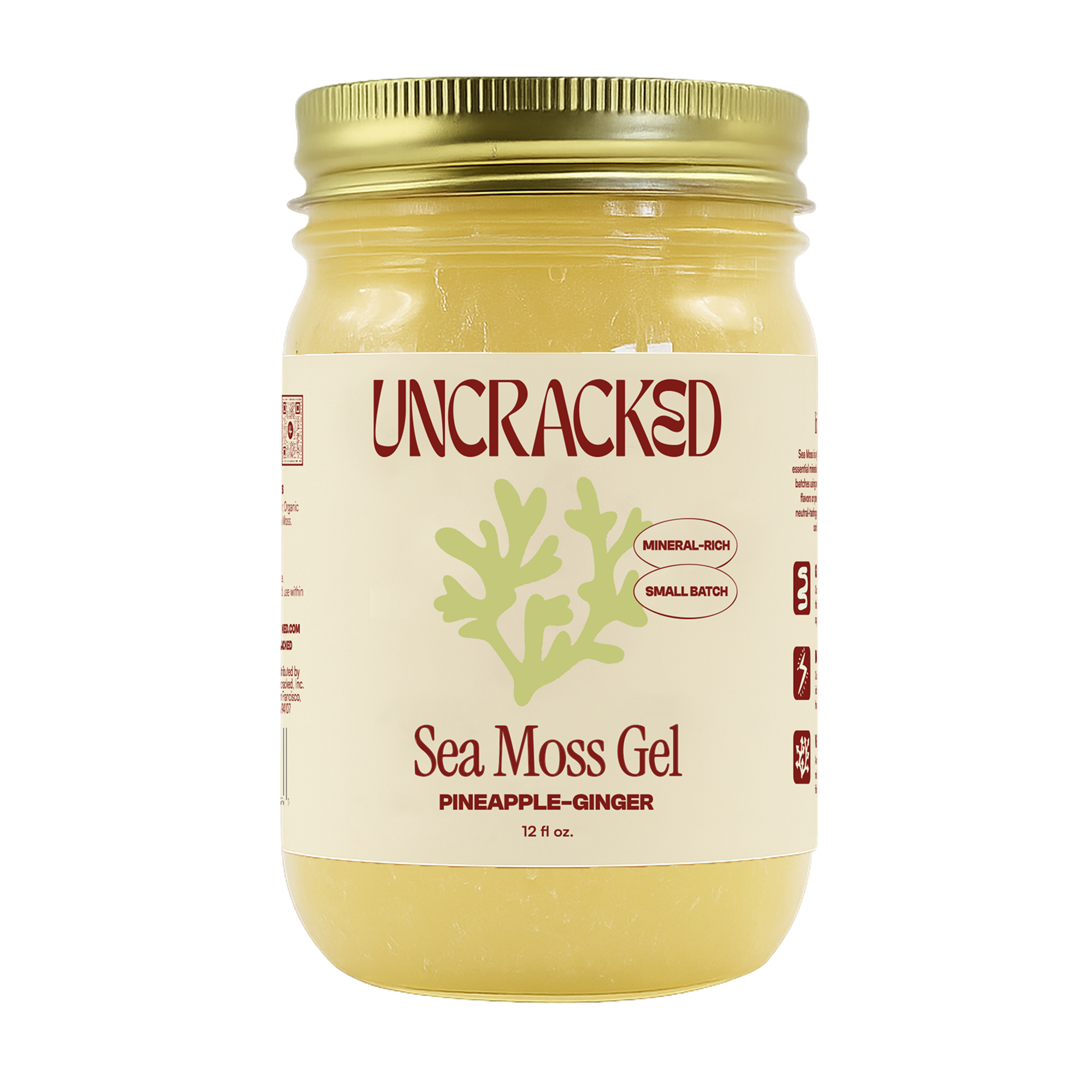 Pineapple Ginger Sea Moss Gel – Uncracked